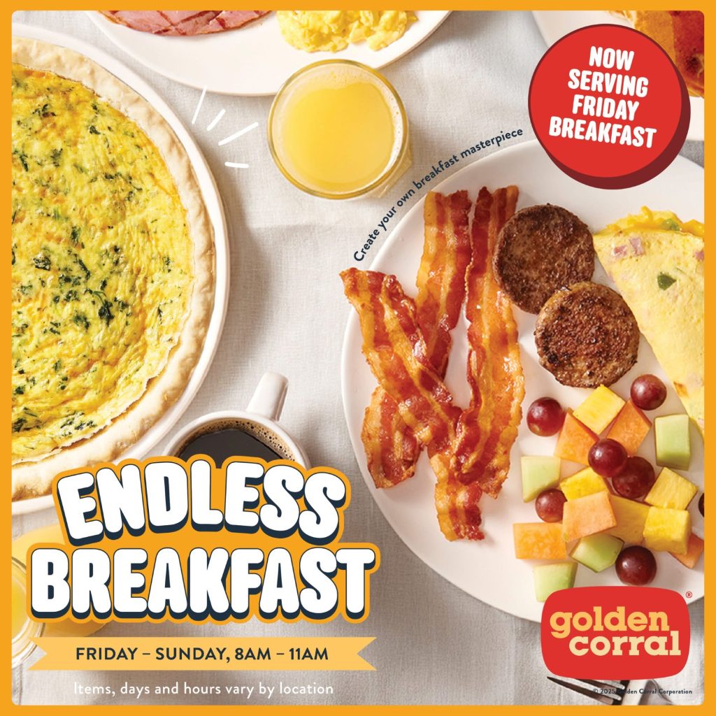 Friday just got better with endless breakfast - Smokies Live
